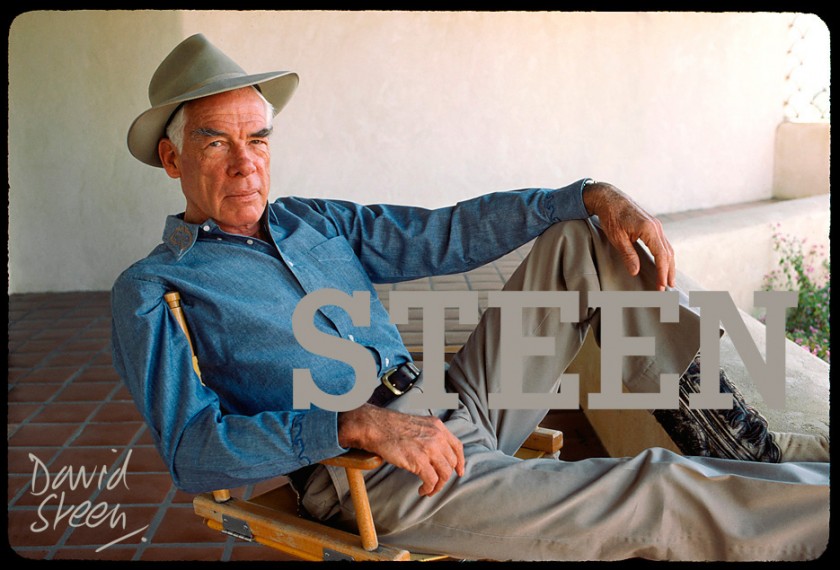 LEE MARVIN, HIS HOME, ARIZONA, MARCH, 1985 | THE DAVID STEEN ARCHIVE